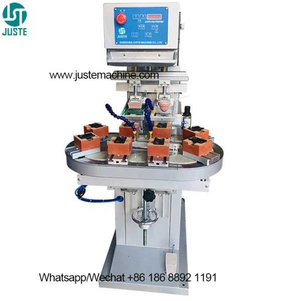 2 Color Conveyor Pad Printer Ink Tray Tampo Pad Printing Machine - Top ...