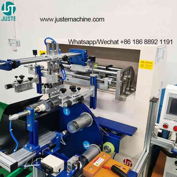 Single Color Fully Automatic Screen Printer Manufacturer - JusteMachine